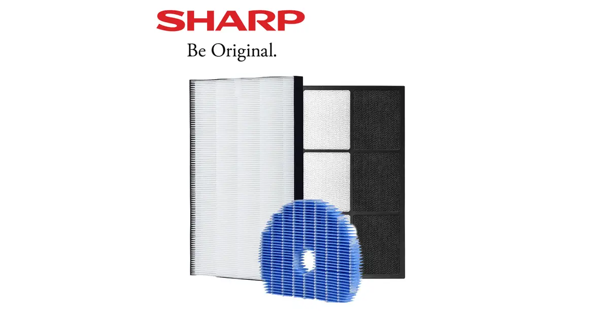 Komplet oryginalnych filtrów Sharp do KC-G40/G50EU-W/EU-H